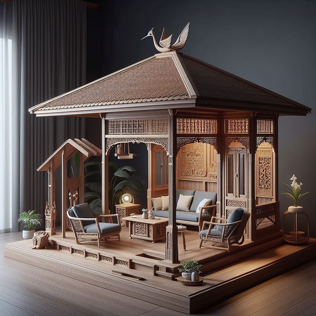 20 Contoh Desain Pendopo Joglo: Ide dan Inspirasi – Eka Joglo Kudus